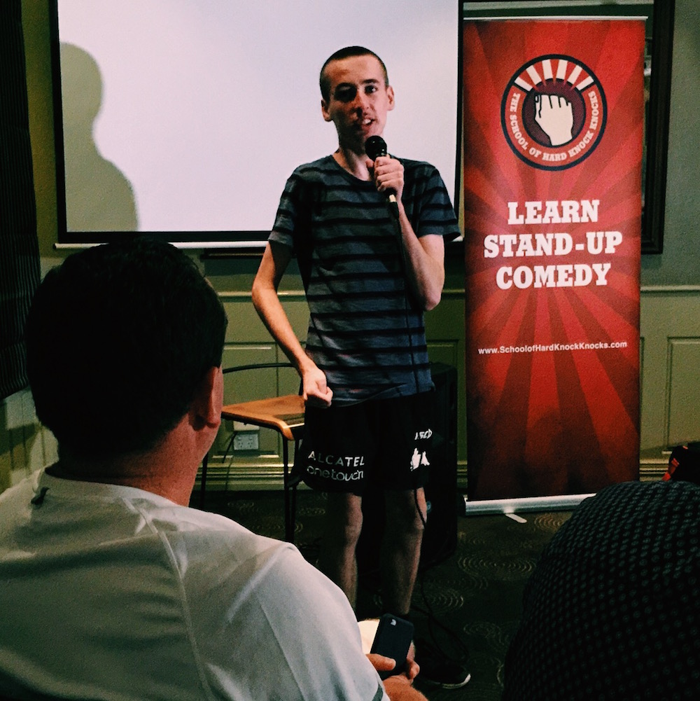 Comedian Gavin Sempel interview with Hard Knock Knocks