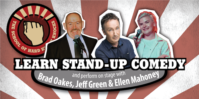 Learn stand-up comedy in Melbourne with Jeff Green