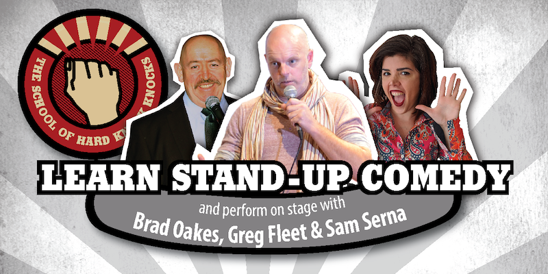 Learn stand-up comedy with Greg Fleet - Hard Knock Knocks