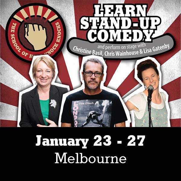 Learn stand-up comedy in South Melbourne with Chris Wainhouse