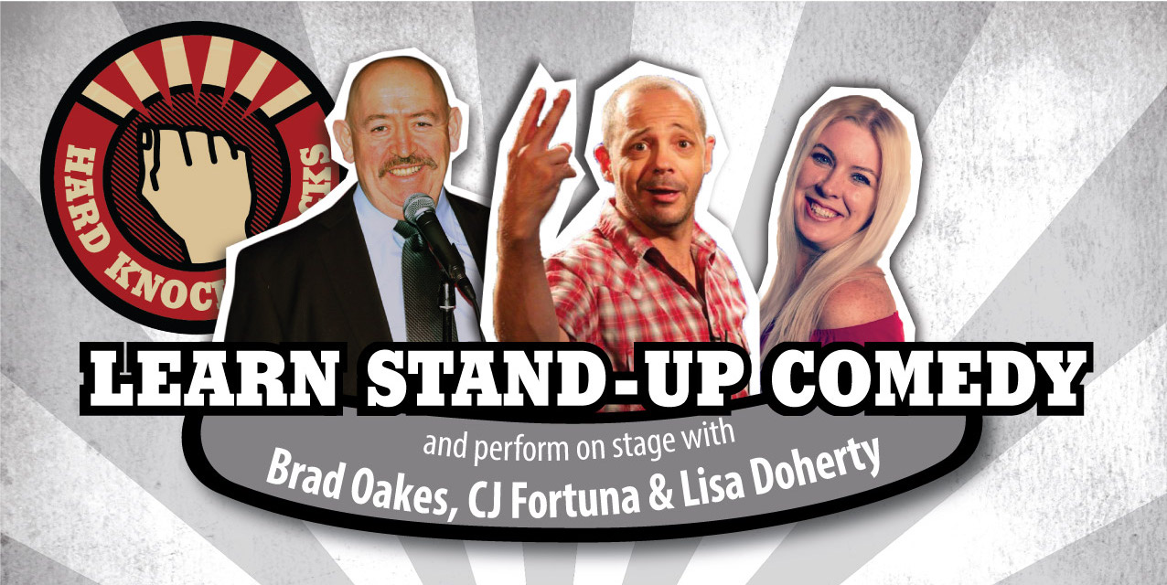 Learn stand-up comedy in April with CJ Fortuna