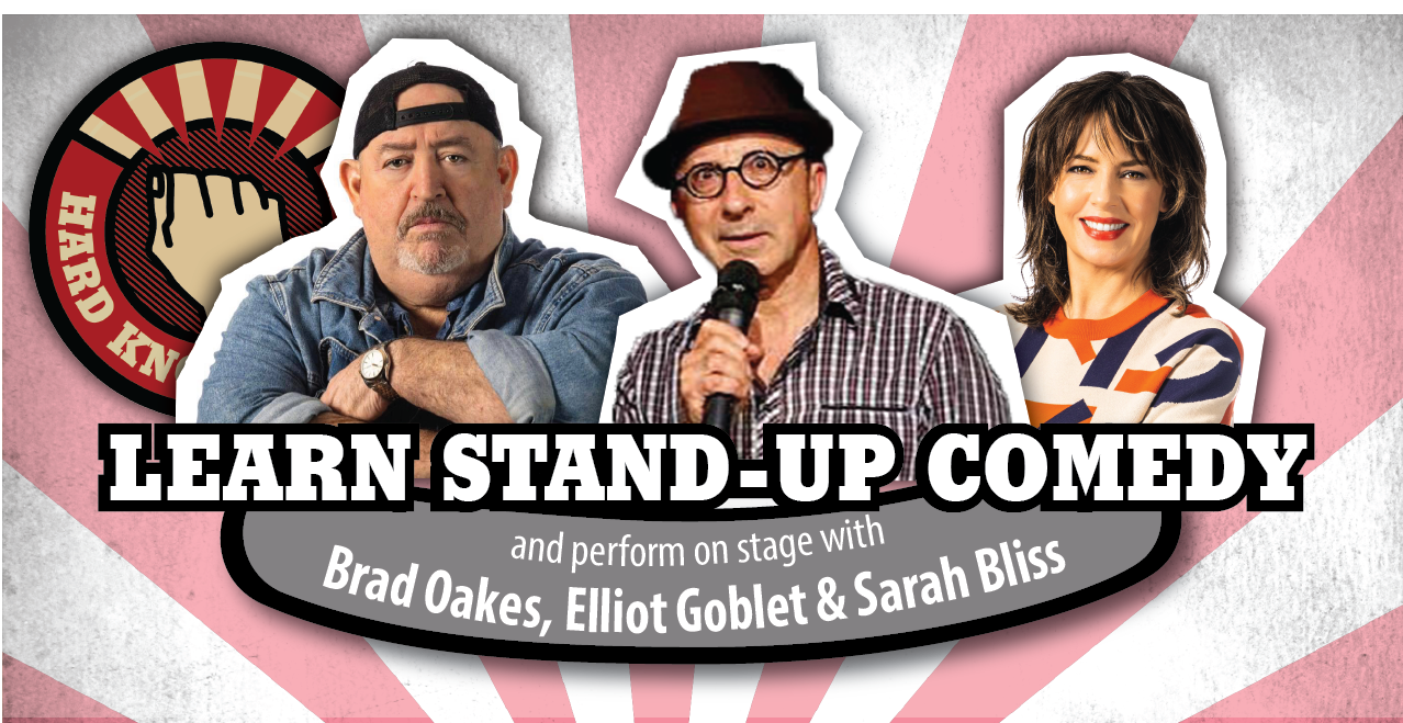Learn stand-up comedy with Elliot Goblet